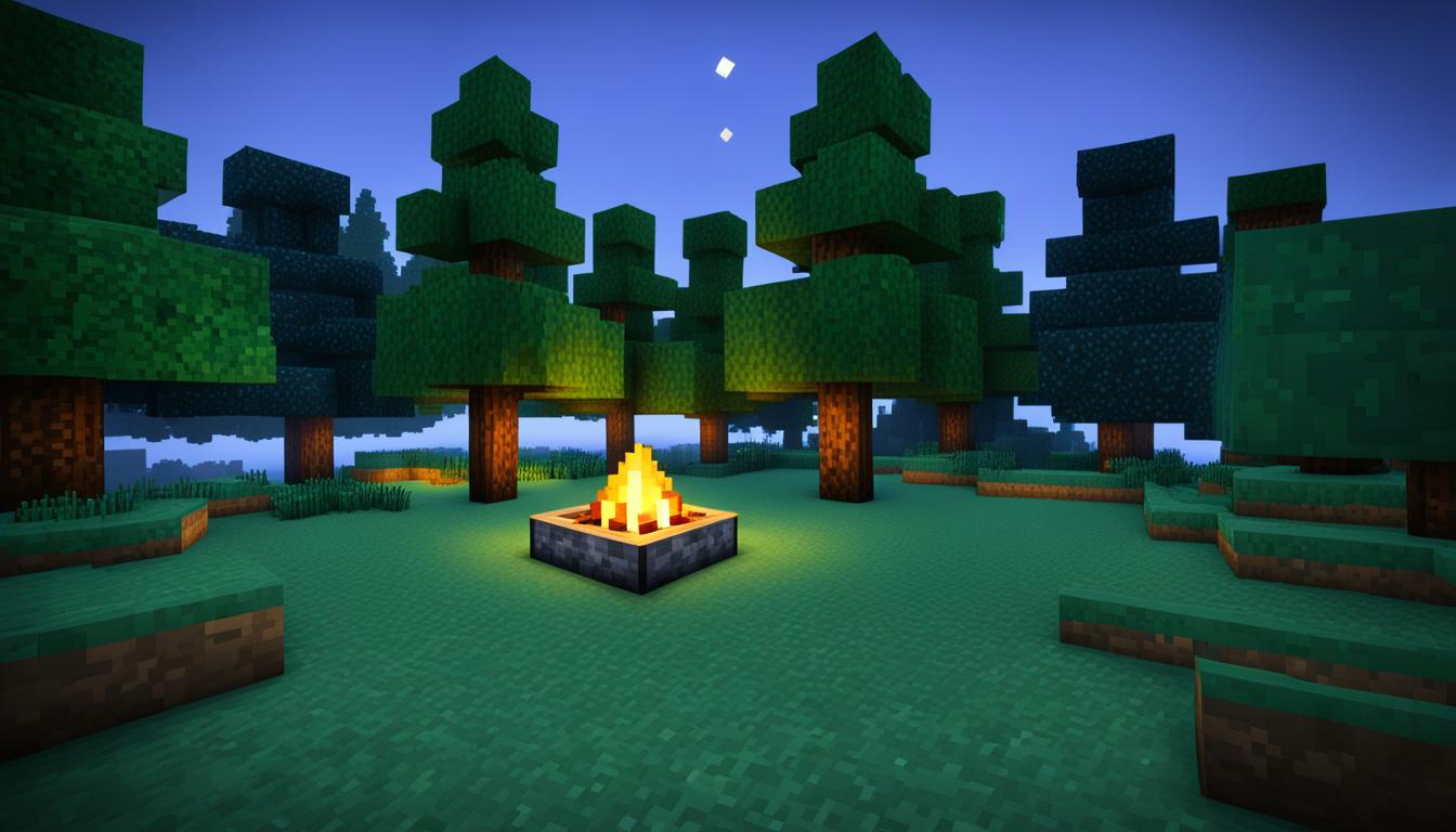 Learn How to Make a Campfire in Minecraft