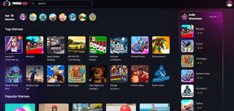 Now.gg - Best Platform to Play Games for Free | Top 15 Games